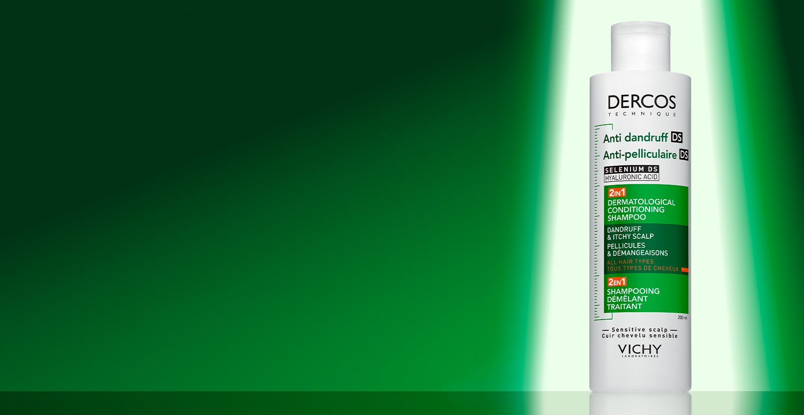 DERCOS : Shampoings, Après-Shampoings et Soins des cheveux | VICHY
